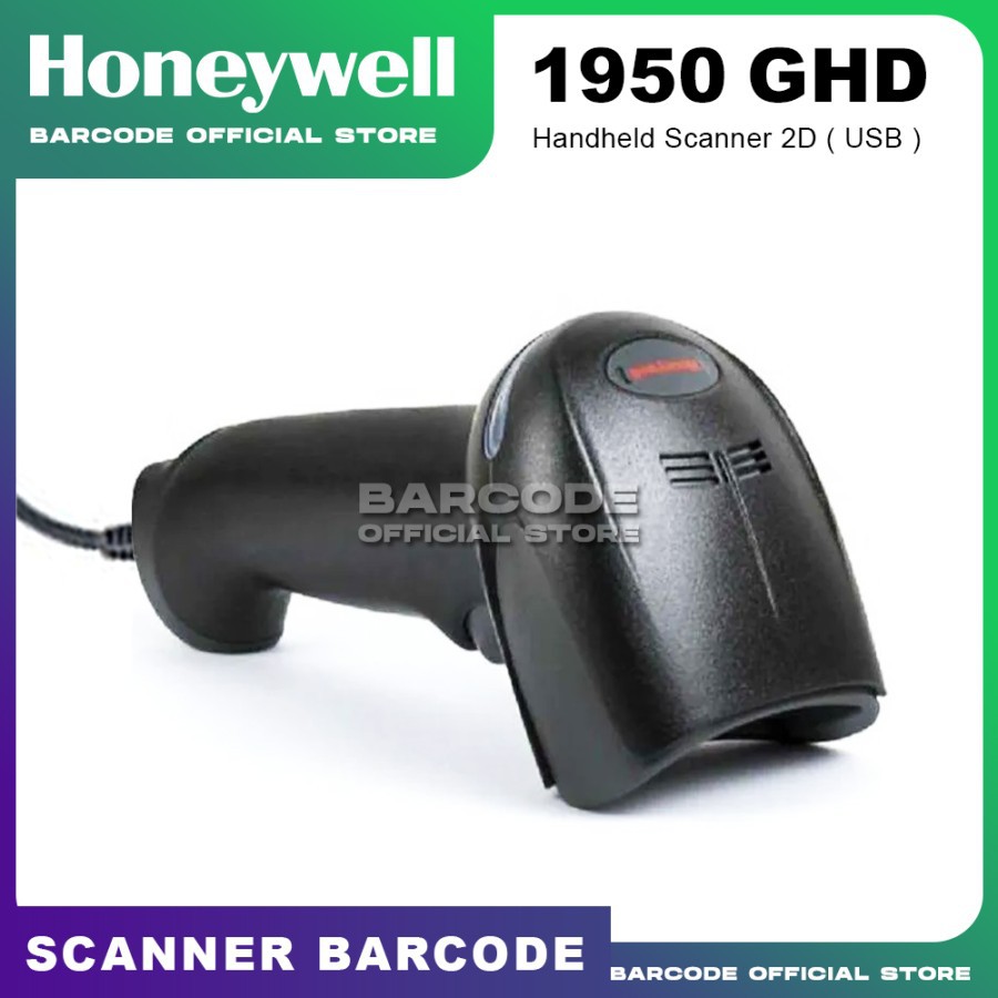 Jual SCANNER BARCODE HONEYWELL 1950 Series 1950GHD 2D Scan QR Code Efaktur | Shopee Indonesia