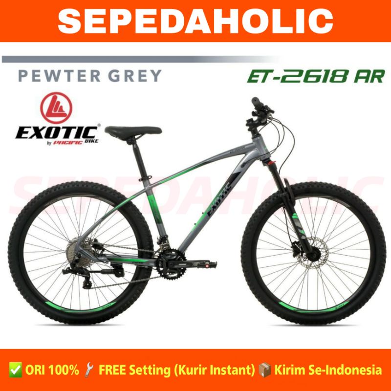 Jual Sepeda Gunung MTB EXOTIC 2618 AR Ukuran 27.5 Inch Alloy 20 Speed ...