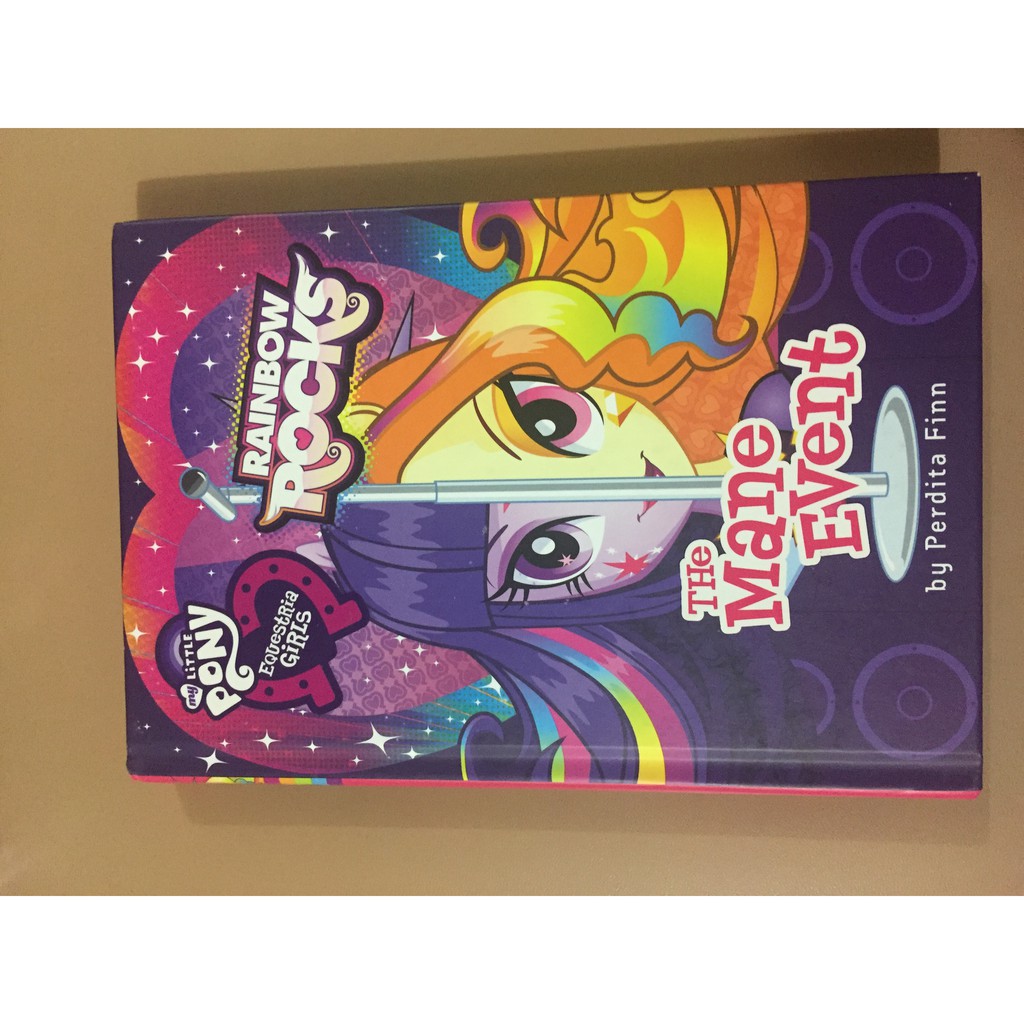 Jual Novel My Little Pony Equestria Girls Rainbow Rocks The Mane Event ...