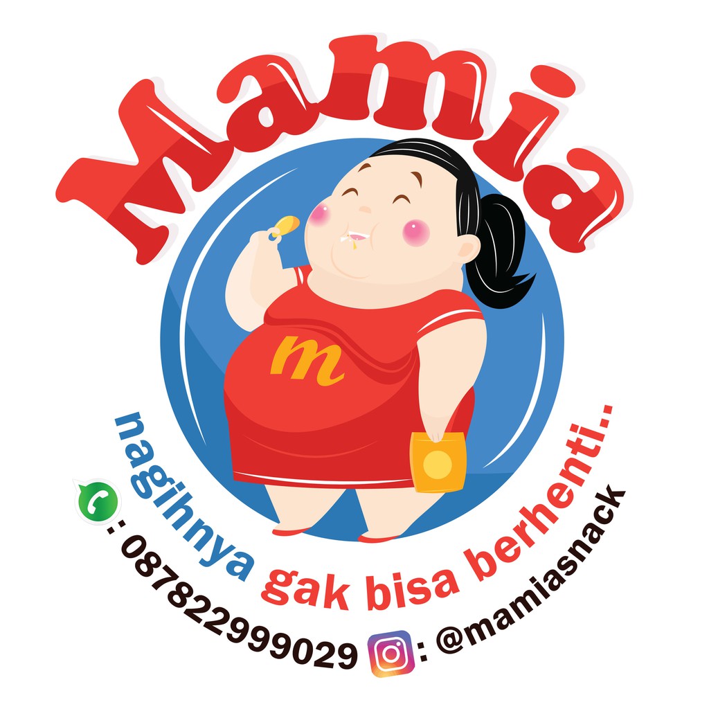 Jual DESAIN LOGO KRIPIK MAMIA | Shopee Indonesia
