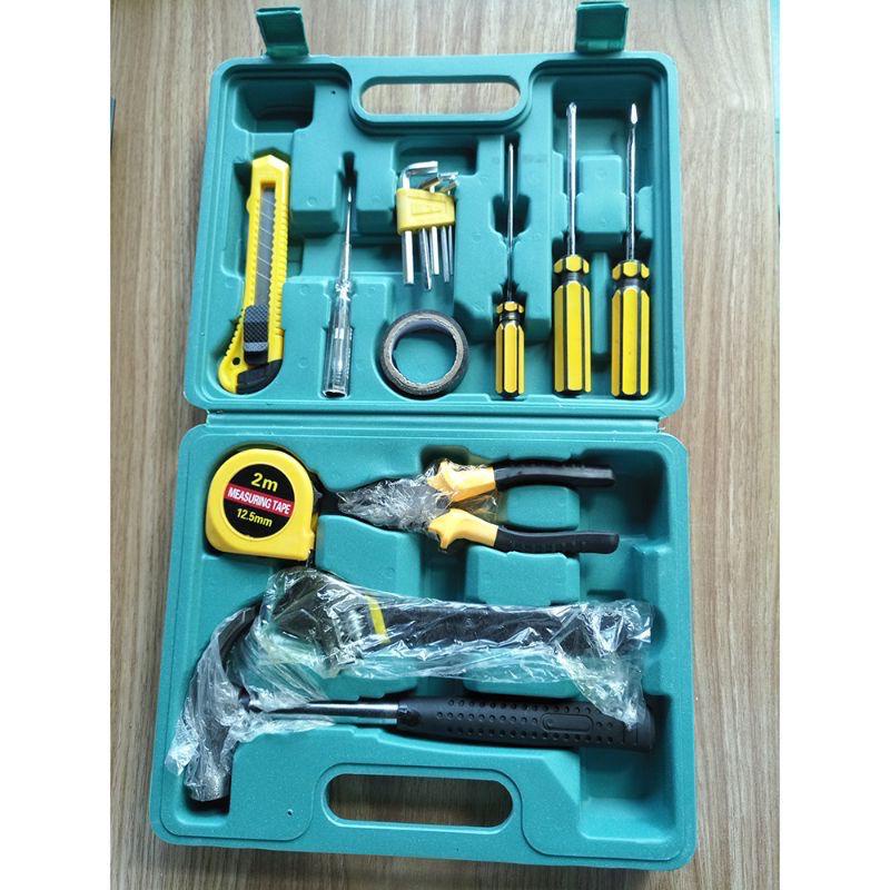 Jual Tool Box Set Perkakas Palu Tang Obeng Kunci Pas Cutter | Shopee ...