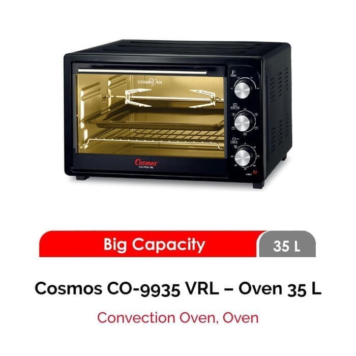 Jual COSMOS Oven Listrik 35 Liter / Oven Kapasitas Besar BBQ Rotisserie ...