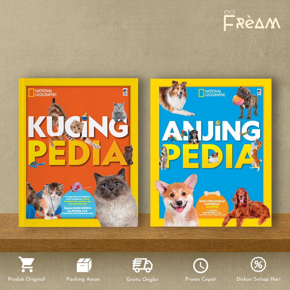 Jual Buku Referensi National Geographic : Kucingpedia by STEPHANIE ...