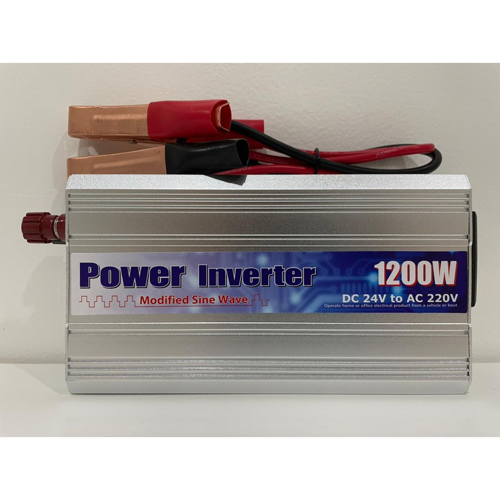 Jual Power Inverter 1200 Watt 24 Volt / Inverter 1.200 W DC 24V to AC ...