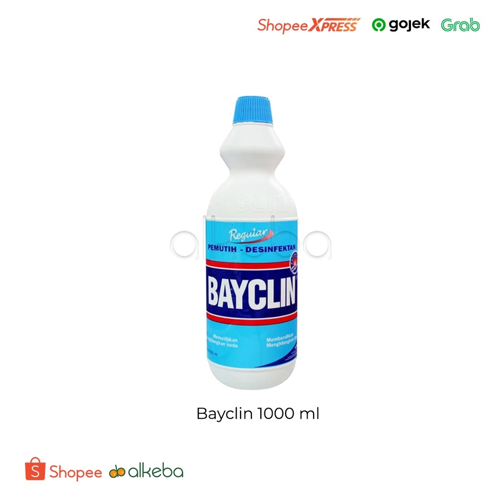 Jual SHp2 Bayclin 1 Liter Pemutih Pakaian 1000 ml Bleaching Kemasan ...
