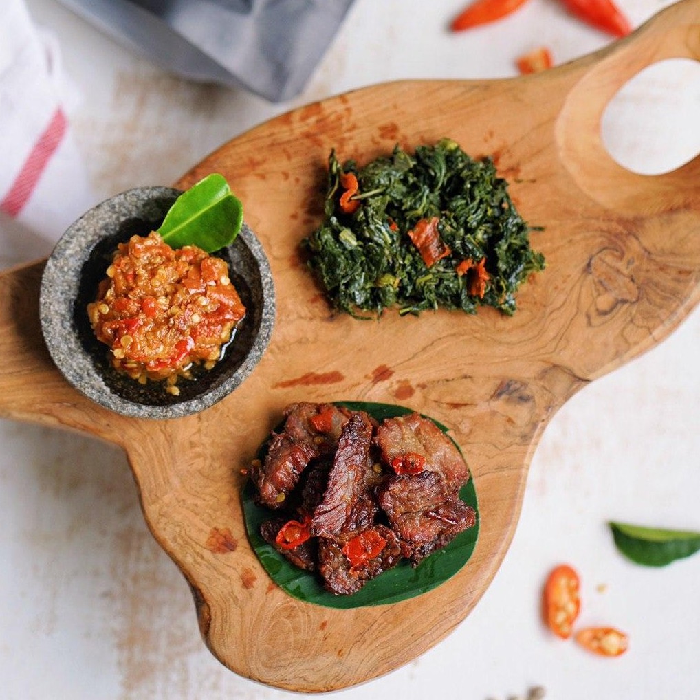 Jual Nasi Sei Sapi, Rumpu Rampe dan Sambal Bawang | Shopee Indonesia