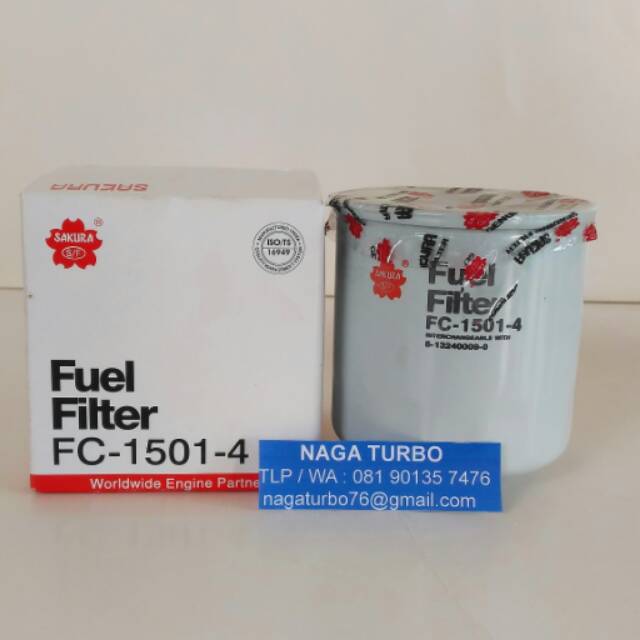 Jual Sakura Fuel Filter FC1501 4 / Bahan Bakar Solar / Diesel FC-1501-4 ...