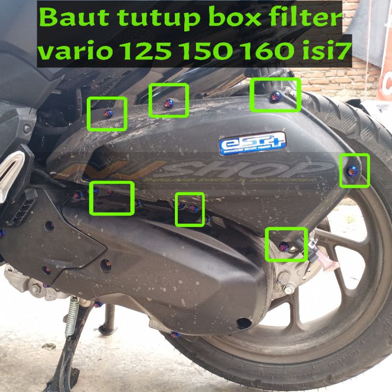 Jual Baut probolt box filter vario isi 7 stainless gold heng thailand ...