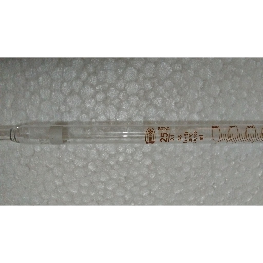 Jual Pipet Ukur / Measuring Pipettie 25 ml - Glassco 125.202.06 ...