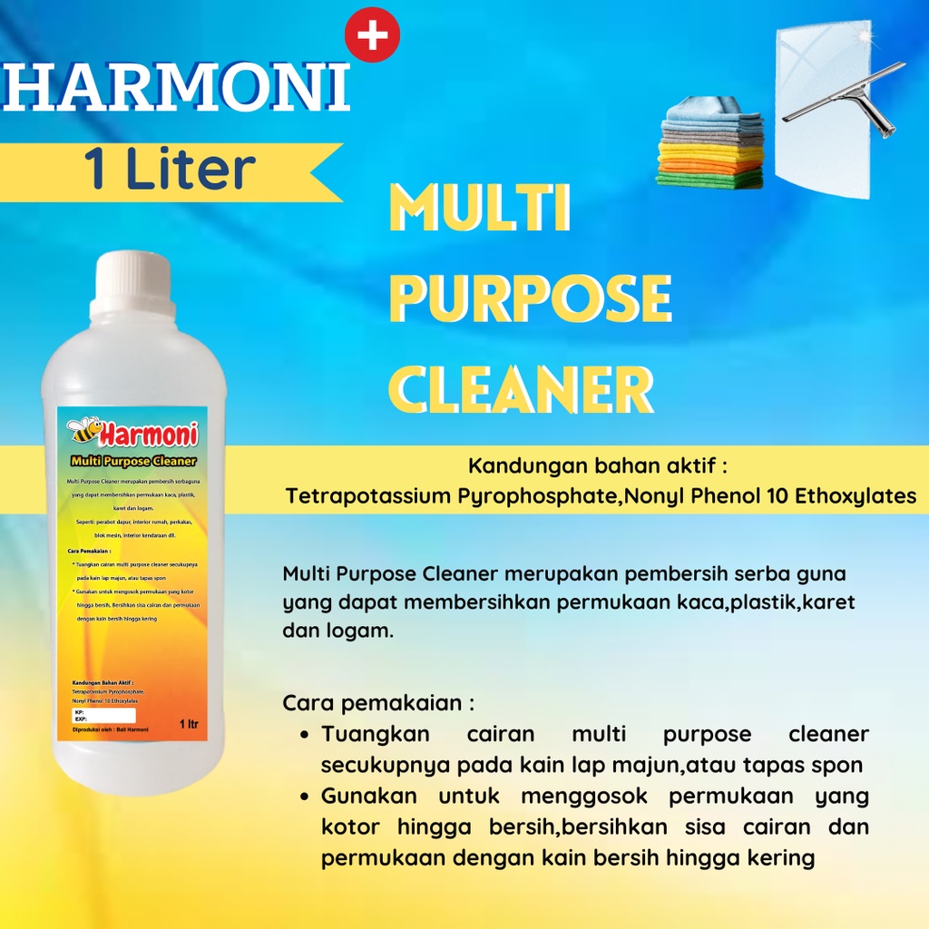 Jual Multi Purpose Cleaner/Pembersih serba guna/Cairan ajaib HOREKA/1 ...