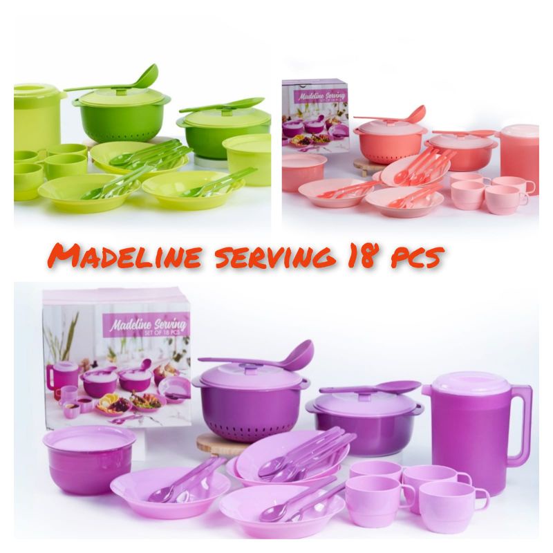Jual Prasmanan Set Lengkap Madeline Serving Set 18 Ariana Jasmine Made ...