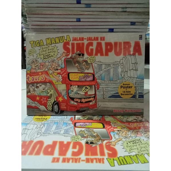 Jual BUKU TIGA MANULA JALAN JALAN KE SINGAPURA | Shopee Indonesia