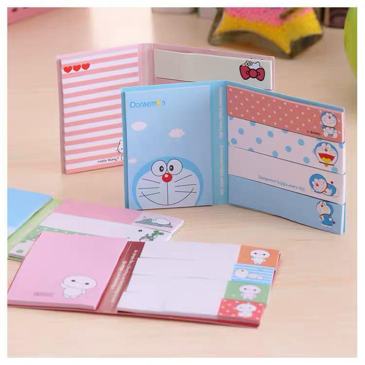 Jual STICKY NOTES MEMO STICKER TOTORO DORAEMON HELLO KITTY ALAT TULIS ...