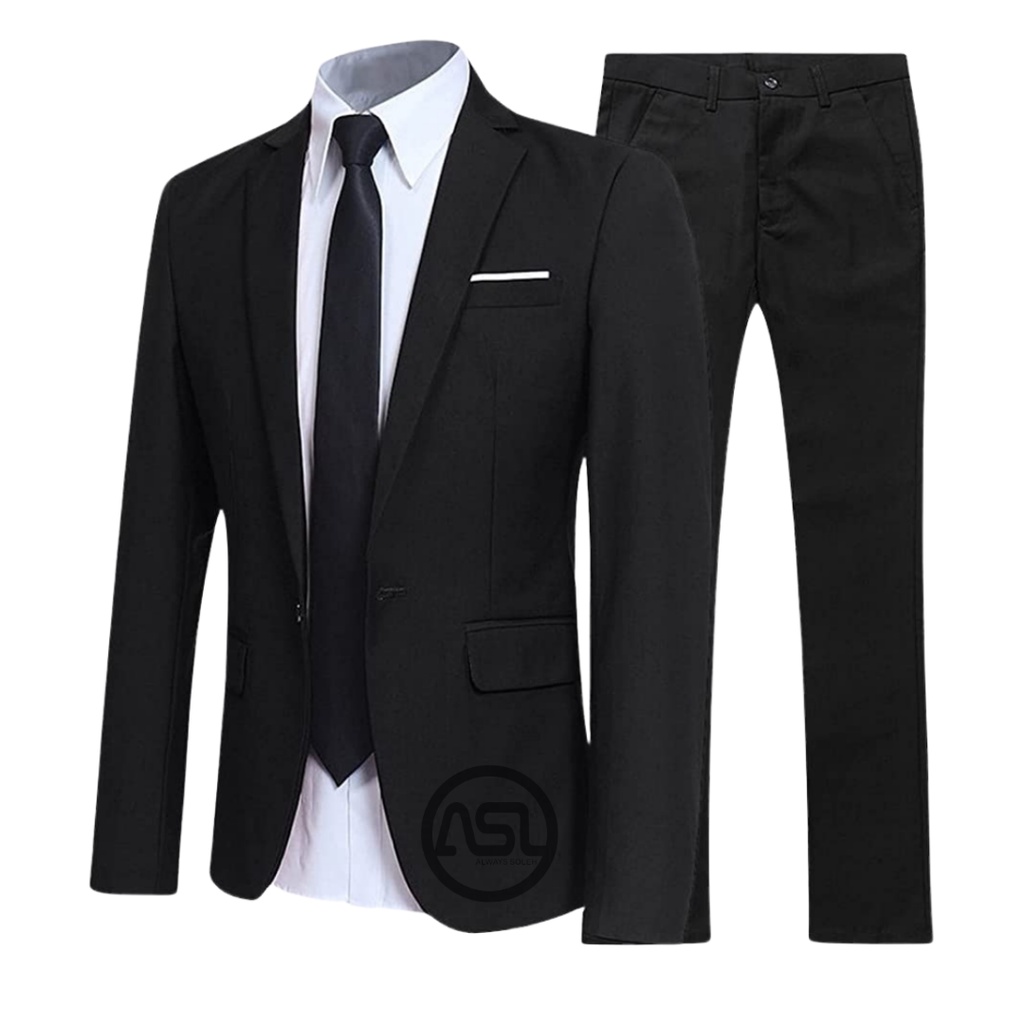 Jual SETELAN JAS PRIA FORMAL / SETELAN JAS PRIA / SETELAN BLAZER PRIA ...