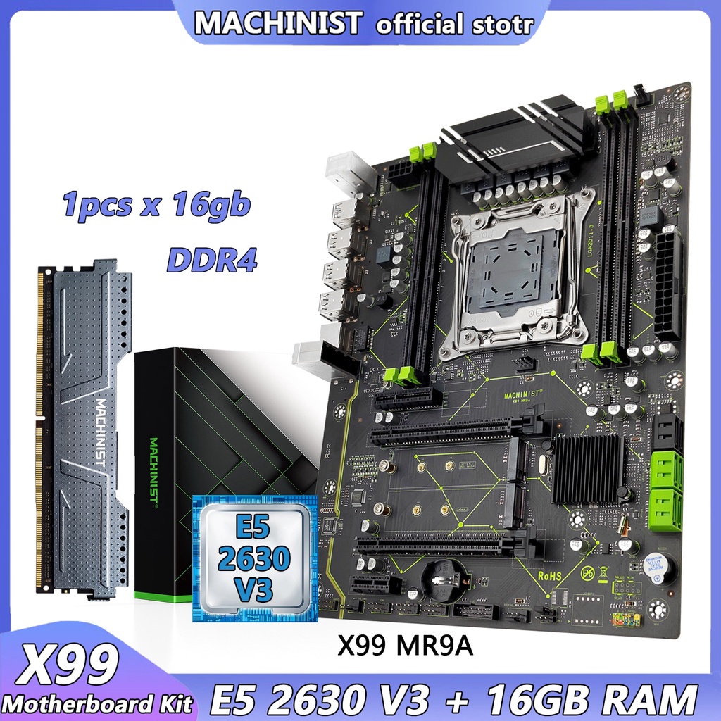 Jual PREORDER Machinist kit X99 Motherboard LGA 2011-3 combo Set With ...