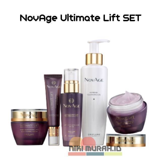 Jual READY Novage Ultimate Lift Contour Define Skincare Set Perawatan ...