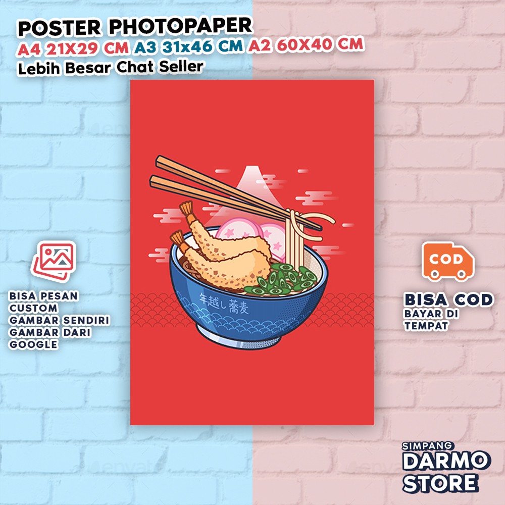 Jual Poster Indomie Hiasan Dinding Hypebeast Hypebis Hype Anak Kos ...