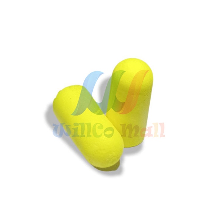 Jual EARSOFT EARPLUG 3M 1250 YELLOW NEON SEPASANG PENYUMBAT TELINGA ...