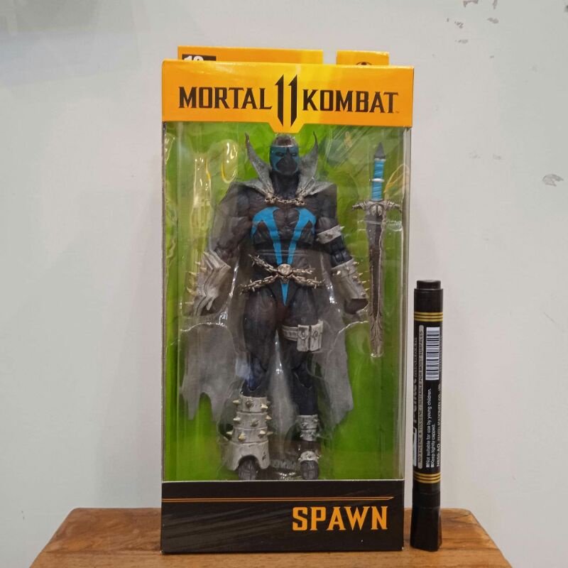 Jual mainan spawn MK 11 bluemortal kombat 11by mcfarlane toystinggi ...