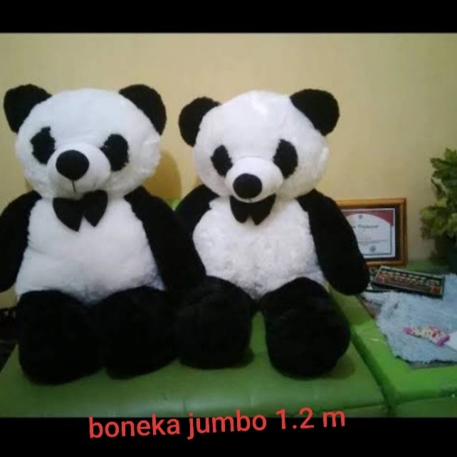 Jual Boneka Panda Super Jumbo 1.2 meter / Boneka Beruang Teddy Bear ...