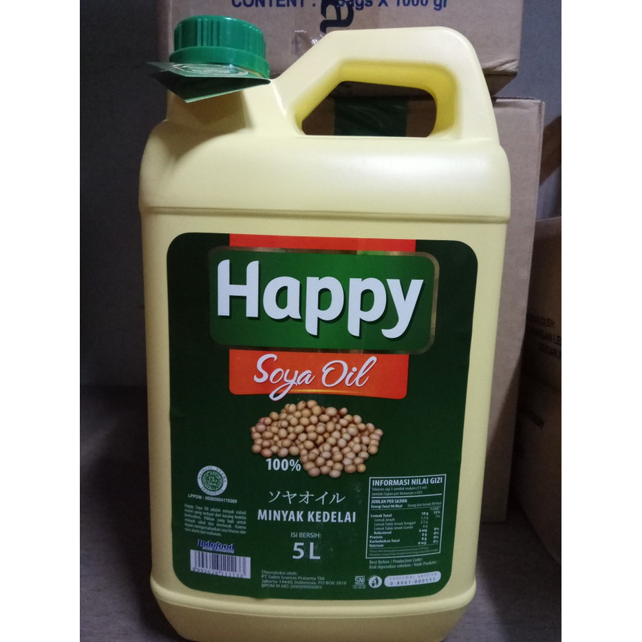 Jual Happy Salad Oil 5L | Shopee Indonesia