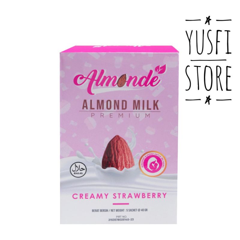 Jual Susu Almonde Susu Almond Milk Nutrisi Ibu Hamil Bumil Nutrisi ...