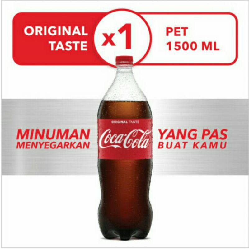 Jual Coca-Cola Soft Drink 1.500 Ml | Shopee Indonesia