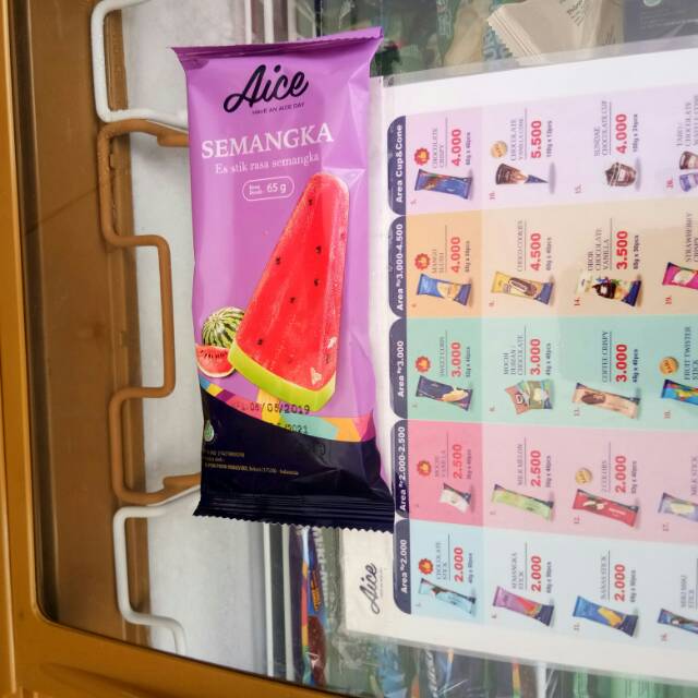 Jual Aice Ice Cream Semangka Stick (@KFF) | Shopee Indonesia