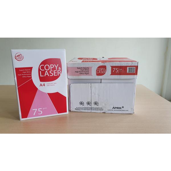Jual Copy & Laser | Kertas HVS 1 Rim | A4 | 75 gsm | Shopee Indonesia
