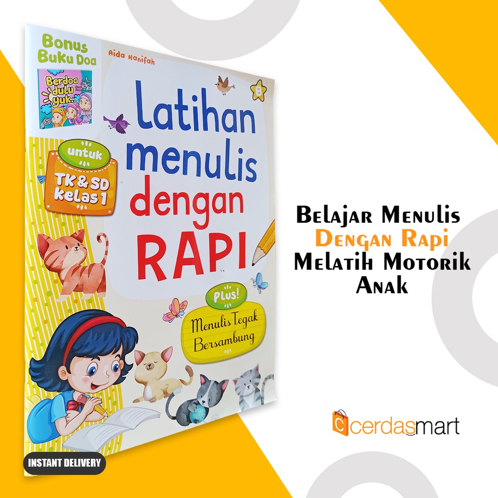 Jual BUKU ANAK TK PAUD: LATIHAN MENULIS DENGAN RAPI | Shopee Indonesia