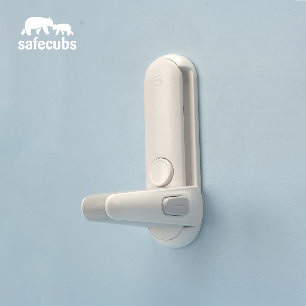 Jual Safecubs door lever lock pengaman pengunci gagang handle pintu ...