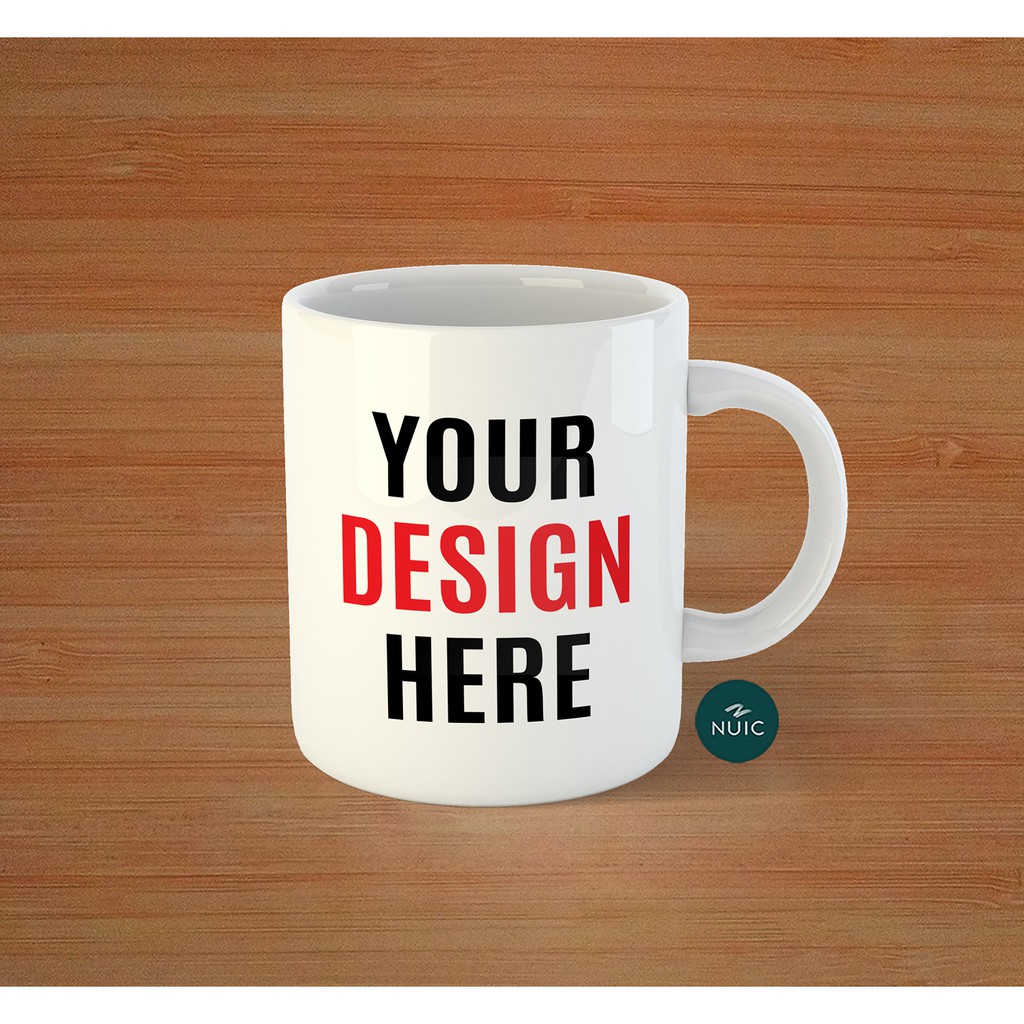 Jual Cetak Gelas Mug Souvenir Design Custom Suka Suka | Shopee Indonesia