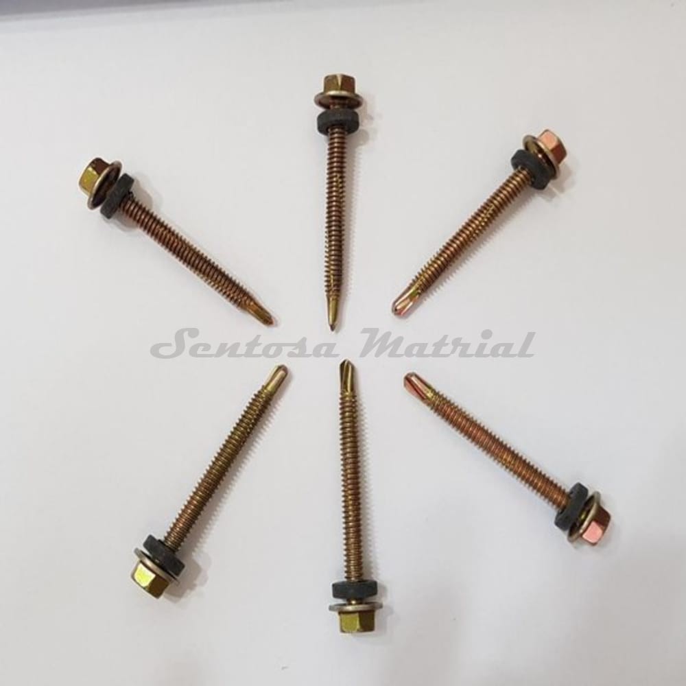 Jual Baut Roofing 12 x 50 5 cm Harga Per 1 pcs ST227 | Shopee Indonesia