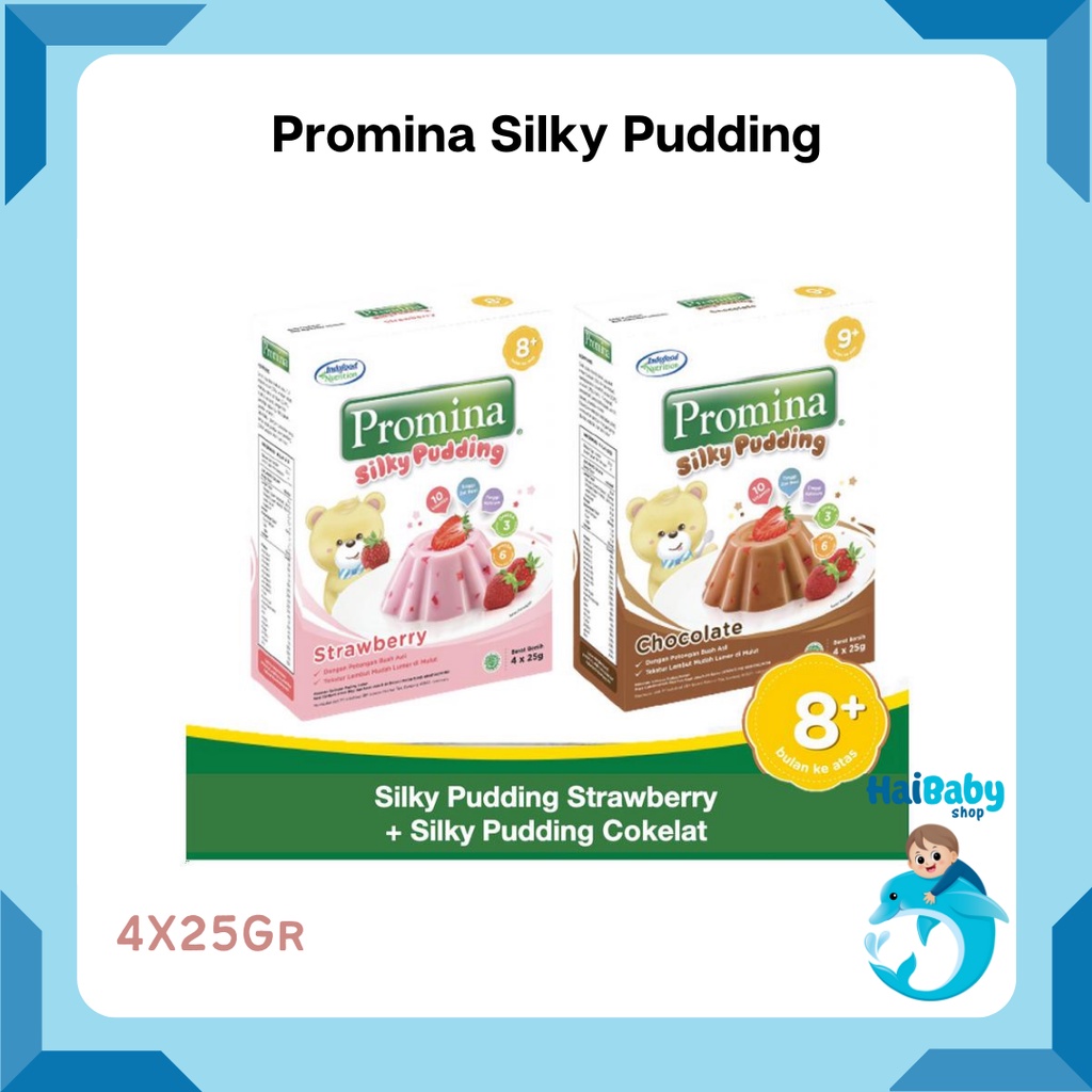 Jual Promina Puding Coklat/Promina Puding Strawberry 100 gr | Shopee ...