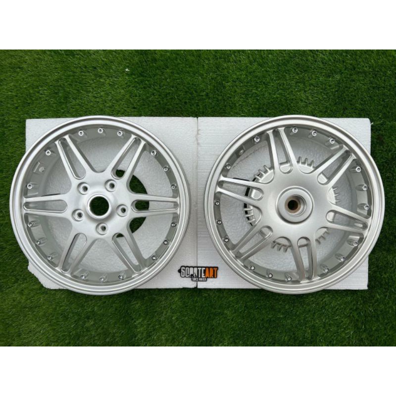 Jual Velg Riezto W126 Rims Silver/Black/Red/Gold Edition R12 Inch ...