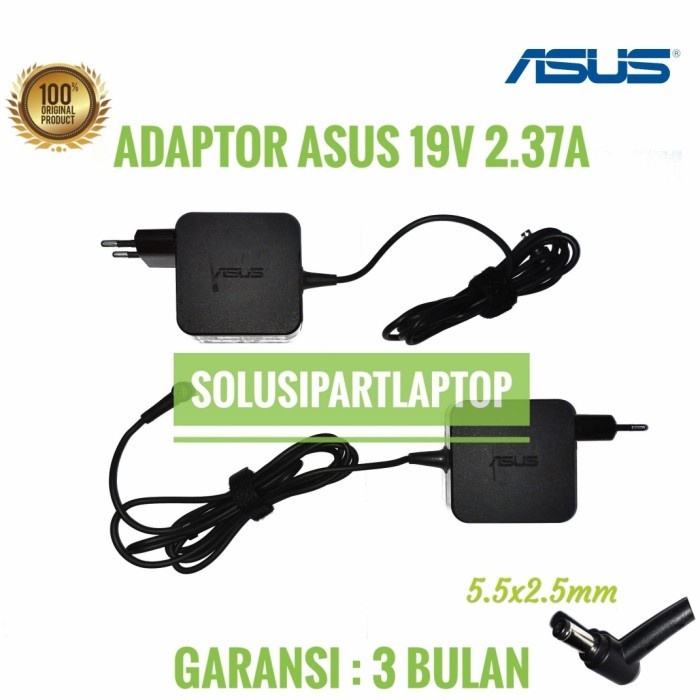 Jual Adaptor Charger Original Asus X505 X505Z X505ZA 19v 2.37A 5.5X2.5MM | Shopee Indonesia