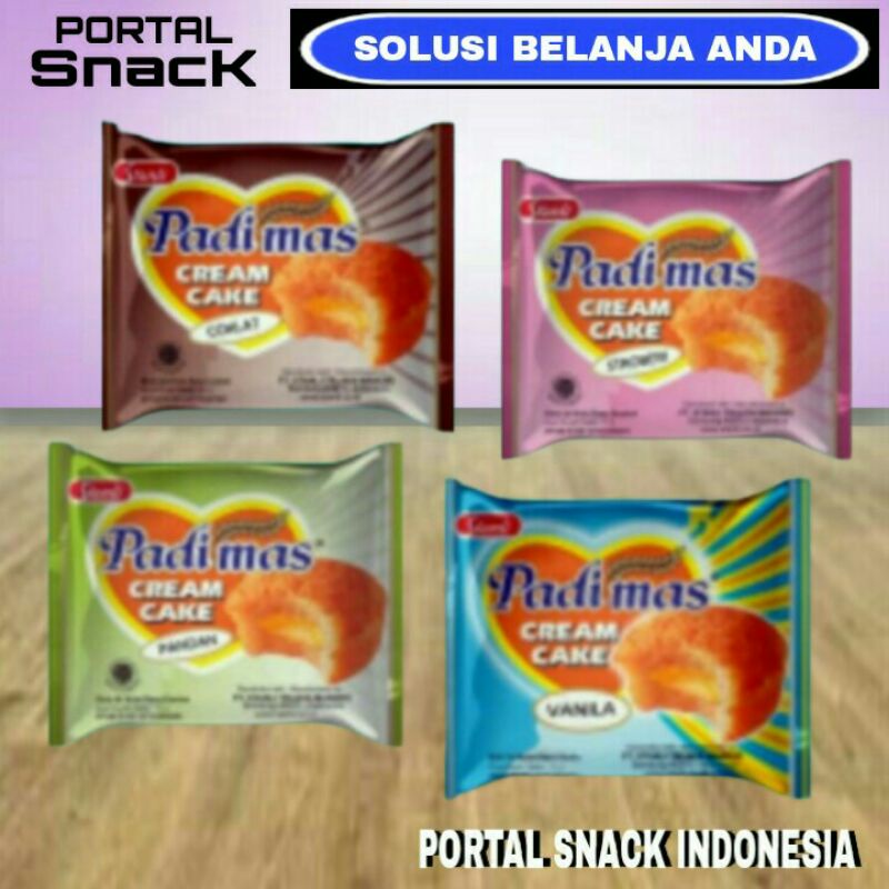 Jual PADIMAS cream cake all varian 1 pack isi 10 pcs | Shopee Indonesia
