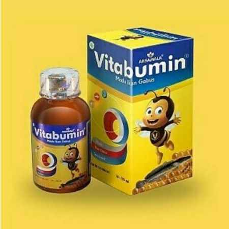 Jual Vitabumin Madu Albumin Ikan Gabus Sirup 130 ml Daya Tahan Tubuh /Nafsu Makan/Madu Anak ...
