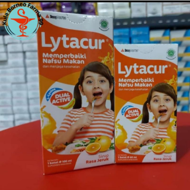 Jual Lytacur Sirup 60 ml Multivitamin Nafsu Makan Anak | Shopee Indonesia