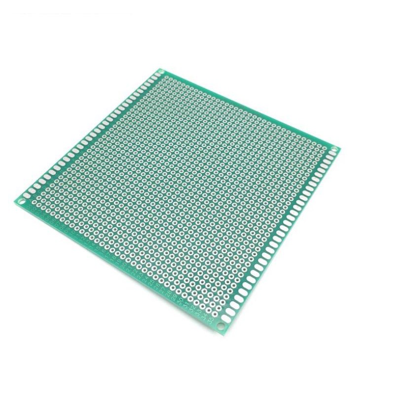 Jual PCB lubang Double Layer Trough Hole 10x10 cm FR4 High Quality 10 x ...
