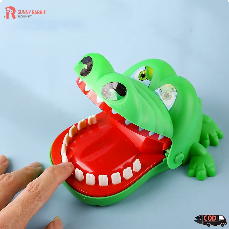 Jual MAINAN BUAYA GIGIT CROCODILE DENTIST BIKIN JANTUNGAN SERU (B152 ...