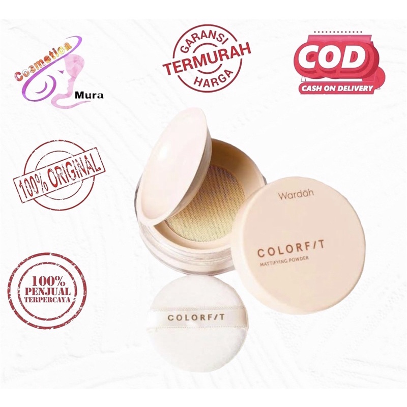 Jual [ao,x] ADA HARGA GROSIR - WARDAH COLORFIT LOOSE POWDER ...