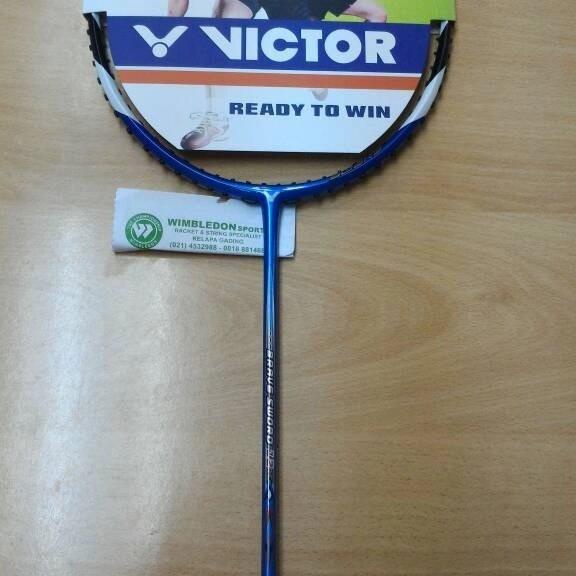 Jual Raket | Raket Badminton Victor Brave Sword 12 Oc Blue ( Bs 12 Blue ...