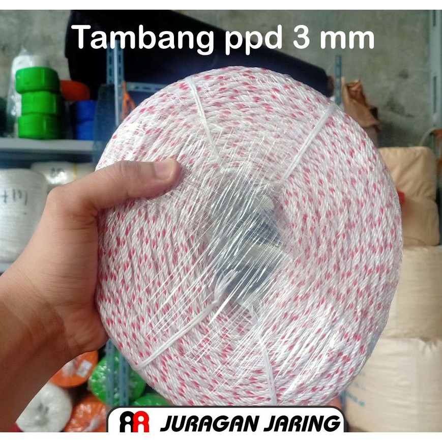 Jual TALI TAMBANG PPD 3 MM PER ROLL | Shopee Indonesia