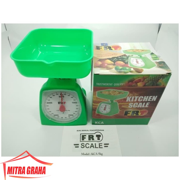 Jual FRT TIMBANGAN KUE 5 KG - TIMBANGAN DUDUK DAPUR ANALOG 5KG⠀ MGJ ...