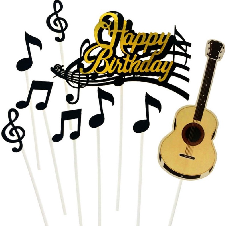 Jual topper cake/topper batman/topper gitar/topper music/topper rumah ...