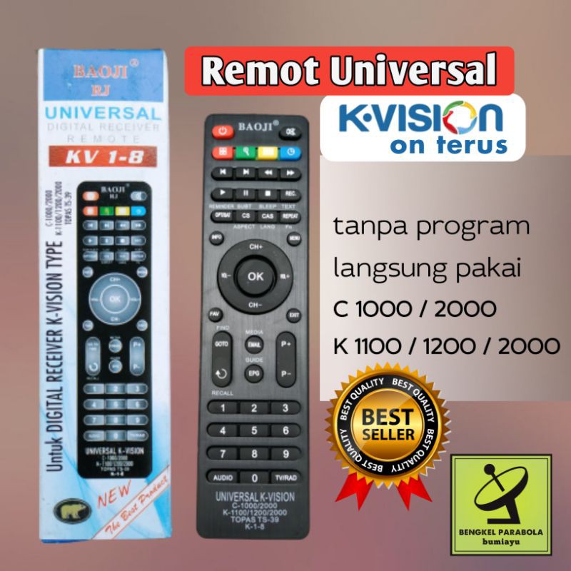 Jual Remot universal k vision | Shopee Indonesia