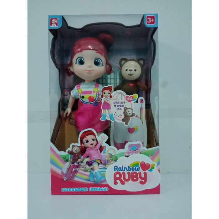 Jual MAINAN RR-88001 RAINBOW RUBY WITH CHOCO ( TALKING & SINGING ...