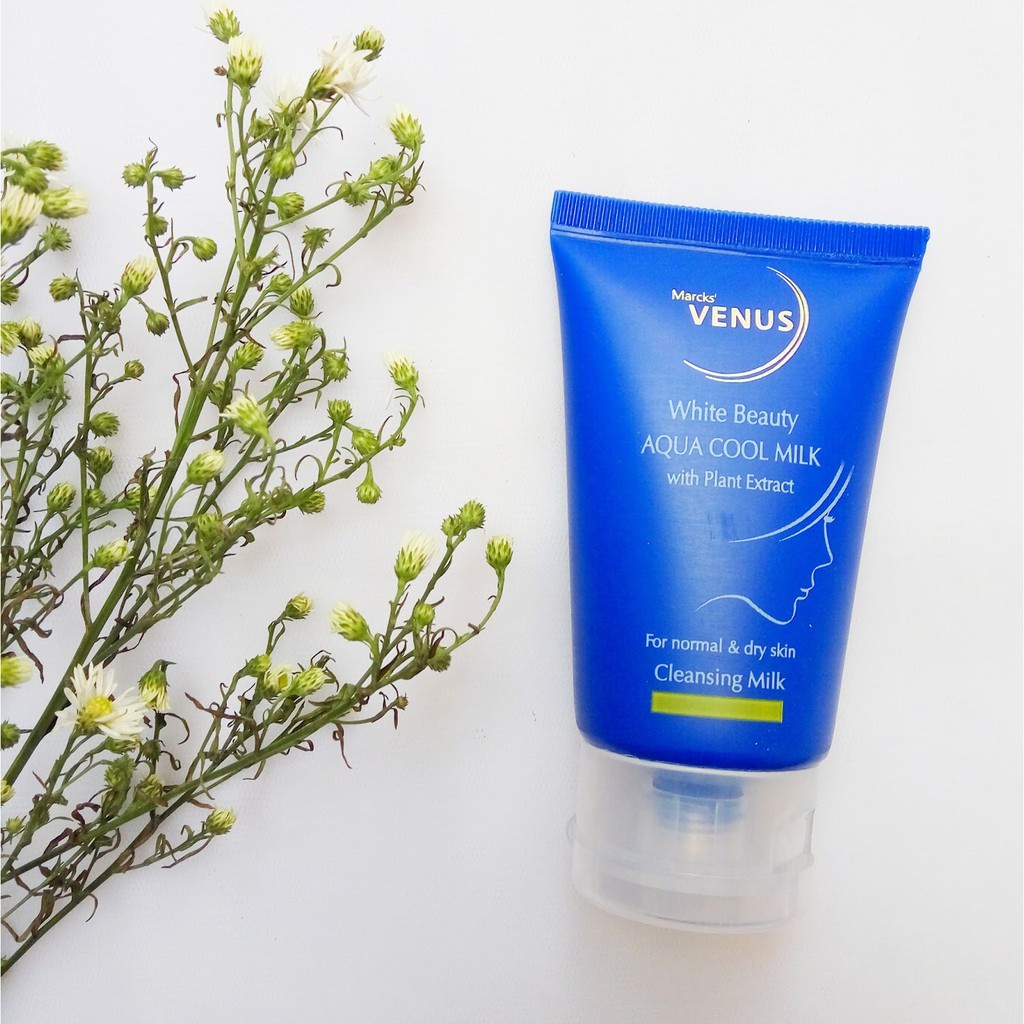 Jual Marcks Venus Aqua Cool Milk Cleansing Milk 50ml | Shopee Indonesia