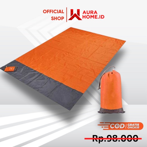 Jual Karpet Lipat Camping Piknik Waterproof Mat 140 x 200cm FS / Karpet ...